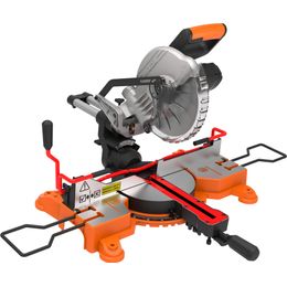 Paneelsäge WORX "WX845.9 NITRO", orange, B:75,9mm H:31,7mm L:91,4mm, Sägemaschinen, multifunktional, 0-45 Schrägschnitte, ohne Akku & Ladegerät