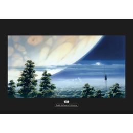 Bild Komar "Star Wars Classic RMQ Yavin Lookout", bunt (farbe bild(er): bunt), B:70cm H:50cm, Holz, Papier, Bilder, Bild, Wandbild zur Dekoration im Kinderzimmer - ohne Rahmen