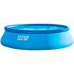 Quick-Up Pool Intex "Easy Set", blau, H:84cm &Oslash;:457cm, Schwimmbecken, &Oslash;xH: 457x84 cm