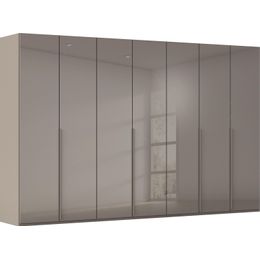 Drehtürenschrank Rauch "Kleiderschrank Schrank Garderobe Wäscheschrank BESTSELLER MONTCLAR", fango, glas fango, griffe fango, B:350cm H:223cm T:60cm, Holzwerkstoff, Schränke