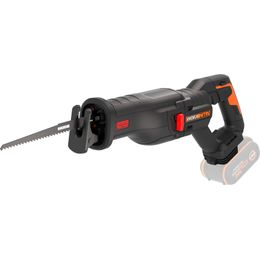 Akku-S&auml;bels&auml;ge WORX "WX516.9 NITRO", schwarz (scharz), B:8,5mm H:18mm L:41mm, S&auml;gemaschinen, Brushless-Motor, variable Drehzahlregelung, ohne Akku & Ladeger&auml;t