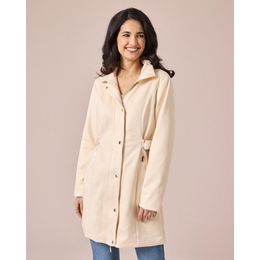 Pfeffinger Longjacke in Velours-Optik