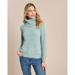 Helena Vera Chenille Pullover mit weitem Rollkragen