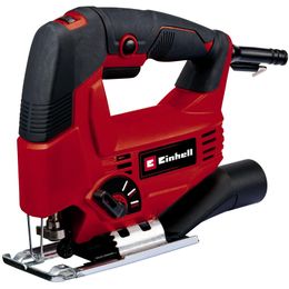 Stichs&auml;ge Einhell "TC-JS 80/1", rot (rot, schwarz, wei&szlig;), B:68mm H:198mm L:238mm, S&auml;gemaschinen, mit 550-W-Motor, Staubabsaugung und Softgripfl&auml;chen