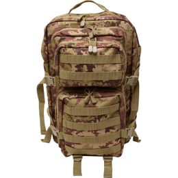 Rucksack Brandit "Brandit Accessoires US Cooper Backpack Large", Gr. onesize, camouflage, Polyester, Rucksäcke
