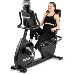 Heimtrainer Spirit Fitness "Spirit Fitness XBR55 Recumbent Bike", schwarz, HeimtrainerB:75cm H:144cm L:144cm, Heimtrainer, B:75cm H:144cm L:144cm