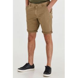 Chinoshorts Blend "BHBrix", Herren, Gr. XXL, US-Größen, grau (lead gray), Web, 97% Baumwolle, 3% Elasthan, unifarben, regular fit kurz, Hosen Chinoshorts, Stilvolle Chino Shorts mit Eingrifftaschen