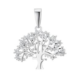 Kettenanh&auml;nger Amor "Lebensbaum", silber (silberfarben), Schmuckanh&auml;nger, Damen, Silber 925 (Sterlingsilber), 1,6 g, Kettenanh&auml;nger