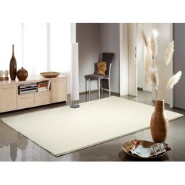 Teppich OCI DIE TEPPICHMARKE "Bellevue, auch als L&auml;ufer erh&auml;ltlich", beige (creme), B:200cm H:20mm L:200cm, Kunstfaser, Teppiche, Teppich, hochwertiger dichter Hochflor, Shaggy, Langflor, Wohnzimmer