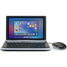 Kindercomputer Vtech "School & Go, Genio Lernlaptop XL silber", silber (silberfarben), Kindercomputer, KinderB:26cm T:17cm, Kunststoff, B:26cm T:17cm
