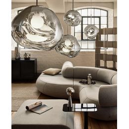Tom Dixon Melt Mini E14 Pendant Silver
