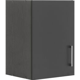 H&auml;ngeschrank KOCHSTATION "KS-Mali", grau (anthrazit, grafit), B:40cm H:57cm T:34cm, Schr&auml;nke, H&auml;ngeschrank