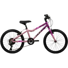 Mountainbike Huffy "20-Zoll Literide Junior 7-Gang Fahrrad" Gr. 28, weiß, neutral, Fahrräder, Kinder, 28cm, 20 Zoll (50,80cm) hinten: 20 Zoll (50,80cm)