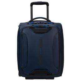 Weichgepäck-Trolley Samsonite "ECODIVER 45 cm", Gr. B/H/T: 36cm x 45cm x 20cm 30 l, blau (blau nights), Nylon, Polyester, Koffer, Handgepäck Weichschalenkoffer Trolley Handgepäck-Koffer