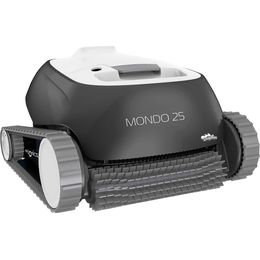 Poolroboter MAYTRONICS "Mondo 25", schwarz (schwarz, weiß), B:40cm H:25cm L:43cm, Materialmix, Poolbodensauger, für Boden-/ Wandreinigung