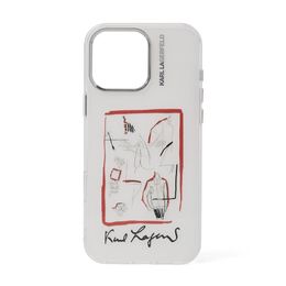 K by KARL LAGERFELD Karl Lagerfeld Smartphone-Hülle ' Karl Series iPhone 16 Pro Case ' Damen Größe One Size transparent
