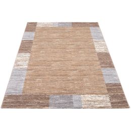 Teppich OCI DIE TEPPICHMARKE "Sofi Star", beige (beige, braun), B:160cm H:12mm L:230cm, Kunstfaser, Teppiche, Teppich, Wohnzimmer