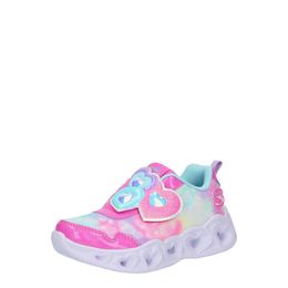Skechers Sneaker 'HEART LIGHTS - LOVIN REFLECTION' Mädchen Größe 26 aqua / pastelllila / pink