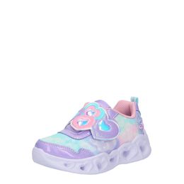 Skechers Sneaker 'HEART LIGHTS - LOVIN REFLECTION' Mädchen Größe 23 hellblau / helllila / rosa