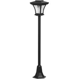 LED Außen-Stehlampe IC GARDENSTYLE "LATERNE", schwarz, B:21cm H:120cm T:20cm, Leuchten, LED Solar Laterne 120 cm