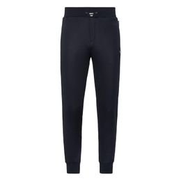 Jogginghose Philipp Plein "Iconic Plein", Mädchen, Gr. 3XL, US-Größen, 14, dunkelblau, Obermaterial: 60% Polyester, 40% Baumwolle, Hosen Jogginghose
