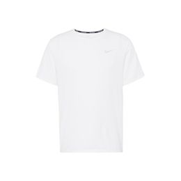 Nike Sportshirt 'Miler' Herren Gr&ouml;&szlig;e L silber / wei&szlig;