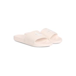 Calvin Klein Pantolette Damen Gr&ouml;&szlig;e 38 grau / pastellpink / wei&szlig;