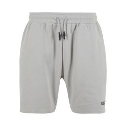 Shorts K1x "K1x Tag Logo Sweatshorts", Herren, Gr. M, US-Größen, grau, 80% Baumwolle, 20% Polyester, normal, Hosen Shorts
