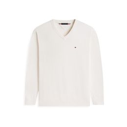 Tommy Hilfiger Big & Tall Tommy Hilfiger Big & Tall Sweater 'ESSENTIAL' male White size 2XLT