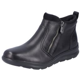 Winterboots Rieker, Damen, Gr. 40, schwarz, Leder, Lederimitat, Textil, Schuhe Winterboots, mit herausnehmbarer Textileinlage, Topseller