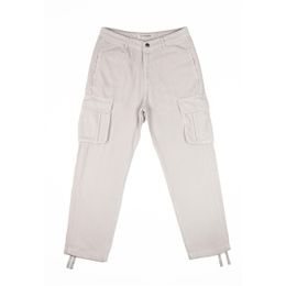 Cargohose 2Y STUDIOS "2Y Studios Luki Cord Cargo Pants", Herren, Gr. 28, Normalgrößen, beige, 100% Baumwolle, unifarben, relaxed fit, Hosen