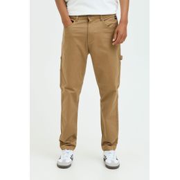 Cargohose Blend "BHPants", Herren, Gr. 31, L&auml;nge 34, otter, Web, 97% Baumwolle, 3% Elasthan, unifarben, Basic, relaxed fit normal, Hosen Cargohose, L&auml;ssige Cargohose mit Taschen