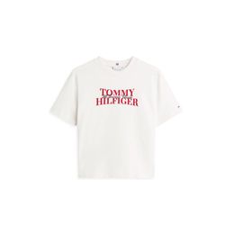 Tommy Hilfiger T-Shirt 'CLASSIC' Damen Größe XXS rot / schwarz / weiß
