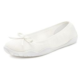 Lascana Ballerina Damen Gr&ouml;&szlig;e 43 wei&szlig;