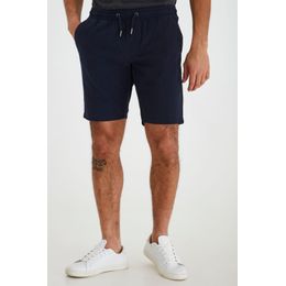 Chinoshorts Blend "BHPiello", Herren, Gr. XL, US-Gr&ouml;&szlig;en, navy, Web, 98% Baumwolle, 2% Elasthan, unifarben, regular fit kurz, Hosen Chinoshorts, Stilvolle Chino Shorts mit Eingrifftaschen