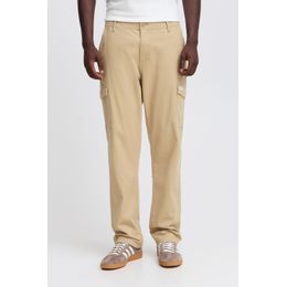 Cargohose Blend "BHEDNAN cargo pants", Herren, Gr. 34, L&auml;nge 34, cornstalk, Web, 98% Baumwolle, 2% Elasthan, unifarben, normal normal, Hosen Cargohose, Moderne Cargohose mit Taschen