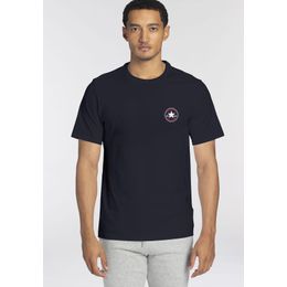 T-Shirt Converse "GO-TO MINI PATCH T-SHIRT", Damen, Gr. L, schwarz, Jersey, Obermaterial: 100% Baumwolle, bedruckt, Rundhals, Shirts T-Shirt, Unisex