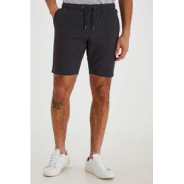 Chinoshorts Blend "BHPiello", Herren, Gr. XL, US-Gr&ouml;&szlig;en, grau (ebony grau), Web, 98% Baumwolle, 2% Elasthan, unifarben, regular fit kurz, Hosen Chinoshorts, Stilvolle Chino Shorts mit Eingrifftaschen