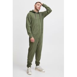 Overall Blend "BHLombardo", Herren, Gr. L, US-Gr&ouml;&szlig;en, deep depths, Sweatware, 100% Baumwolle, unifarben, regular fit lang, Overalls Overall, Gem&uuml;tlicher Jumpsuit aus Sweat
