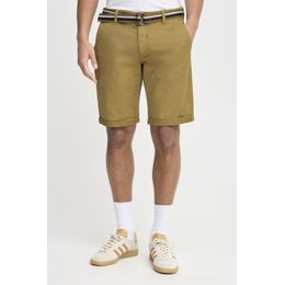 Shorts Blend "BHBruno", Herren, Gr. L, US-Gr&ouml;&szlig;en, sand braun, Web, 97% Baumwolle, 3% Elasthan, unifarben, regular fit kurz, Hosen Shorts, Chino Shorts mit G&uuml;rtel