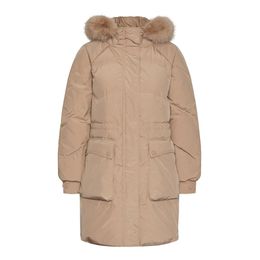 Y.A.S YAS Mantel 'ABELLA' Damen Gr&ouml;&szlig;e XS dunkelbeige Wintermantel