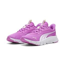 Sneaker Puma "FlexFocus Lite Modern Sneakers Jugendliche", Jungen, Gr. 37,5, electric orchid weiß pink, Obermaterial: Textil, Synthetik; Futter: Textil; Innensohle: Textil; Laufsohle: Synthetik, Gummi, Schuhe