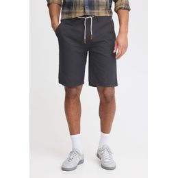 Chinoshorts Blend "BHKaito", Herren, Gr. L, US-Größen, phantom grau, Web, 100% Baumwolle, unifarben, regular fit kurz, Hosen Chinoshorts, Chino Shorts mit weißen Kontrastkordeln