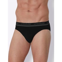 Slip Schiesser, Herren, Gr. 8, 3 Stk., schwarz, 95% Baumwolle, 5% Elasthan, Unterhosen