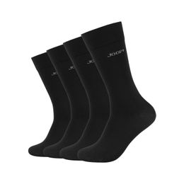 JOOP! Socken JOOP "premium essentials", Damen, Gr. 35-38, schwarz, Obermaterial: 62% Baumwolle, 36% Polyamid, 2% Elasthan, Socken Socken, Premium Essentials, verstärkte Ferse, haltbare Spitze