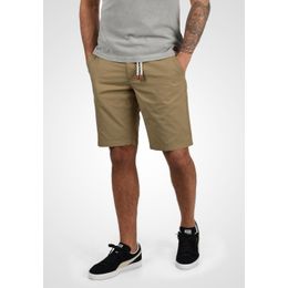 Chinoshorts Blend "BHRagna", Herren, Gr. XL, US-Gr&ouml;&szlig;en, lead gray, Web, 100% Baumwolle, unifarben, regular fit kurz, Hosen Chinoshorts, Chino Shorts mit G&uuml;rtel