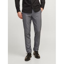 Jack & Jones Jack & Jones "JPRFRANCO Hose mit schmalem Bein und cleanem Look" meliert, modisch, slim fit, Kunstfaser