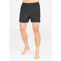 Badeshorts Virtus "Andream", Herren, Gr. XL, US-Gr&ouml;&szlig;en, grau (anthrazit), Elasthan, Polyester, mehrfarbig, Badehosen Badeshorts, Aus atmungsaktivem Material
