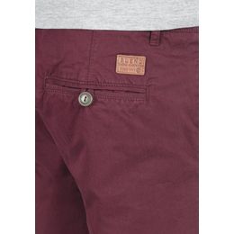 Chinoshorts Blend "BHKaito", Herren, Gr. XL, US-Gr&ouml;&szlig;en, rot (wine rot), Web, 100% Baumwolle, unifarben, regular fit kurz, Hosen Chinoshorts, Chino Shorts mit wei&szlig;en Kontrastkordeln