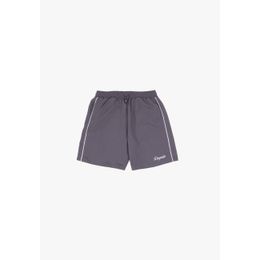 Shorts DROPSIZE "Dropsize PIPING SHORTS", Herren, Gr. L, US-Größen, light grau, 100% Baumwolle, unifarben, normal, Hosen